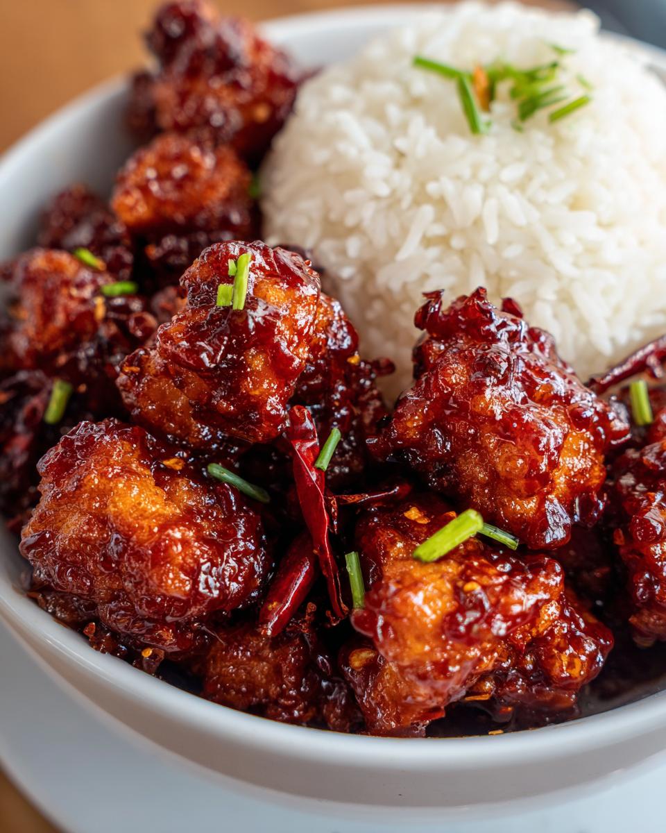 Crispy General Tso's Chicken: 1 Delightful Dish