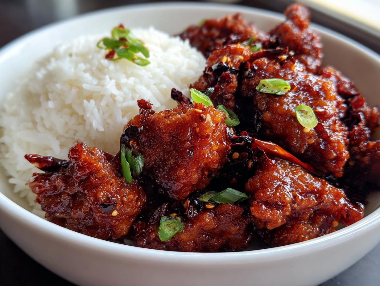 Crispy General Tso's Chicken: 1 Delightful Dish